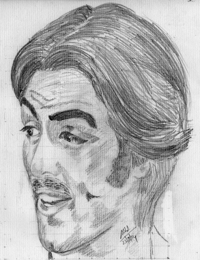 Pencil Sketches : Fashion models turned Bollywood film actors ...